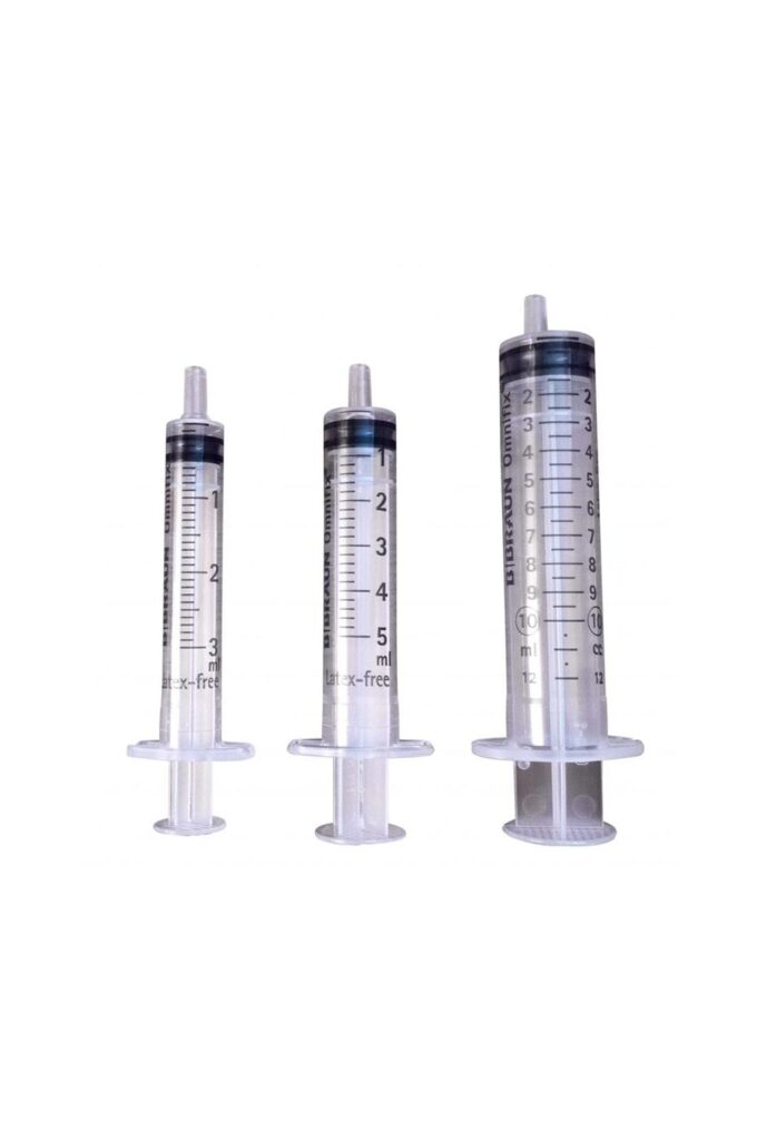 Jeringa Tres Cuerpos Omnifix - Materiales Médicos